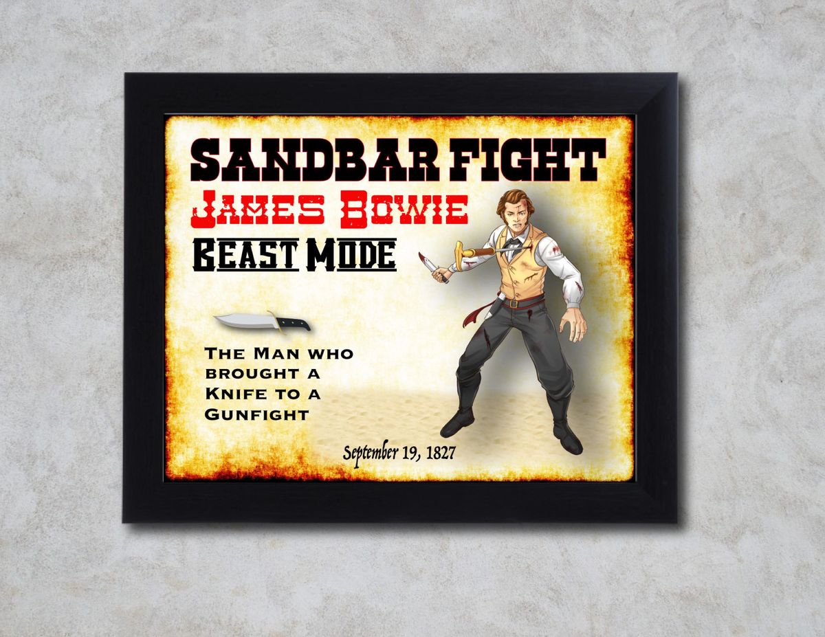TVC Print Frames Sandbar Fight